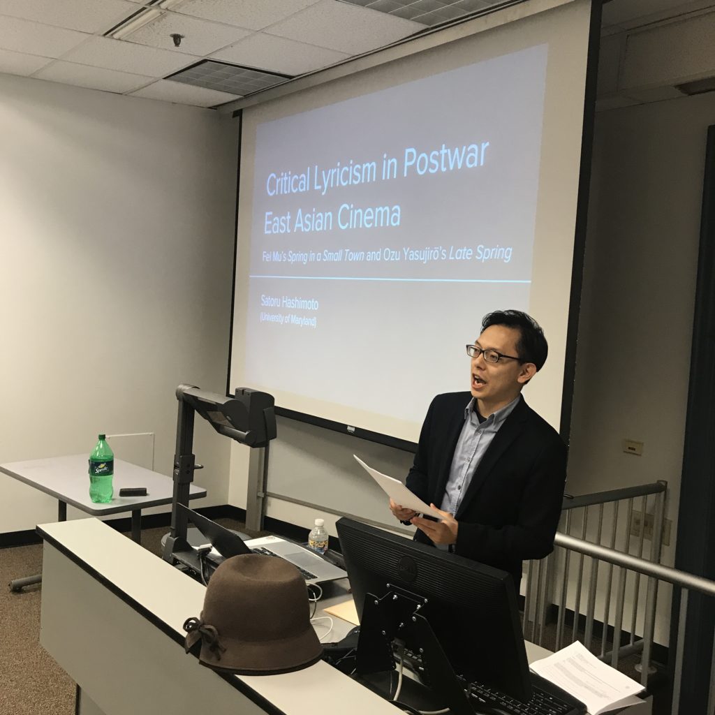 Professor Hashimoto of Maryland on Postwar Chinese and Japanese Cinema ...